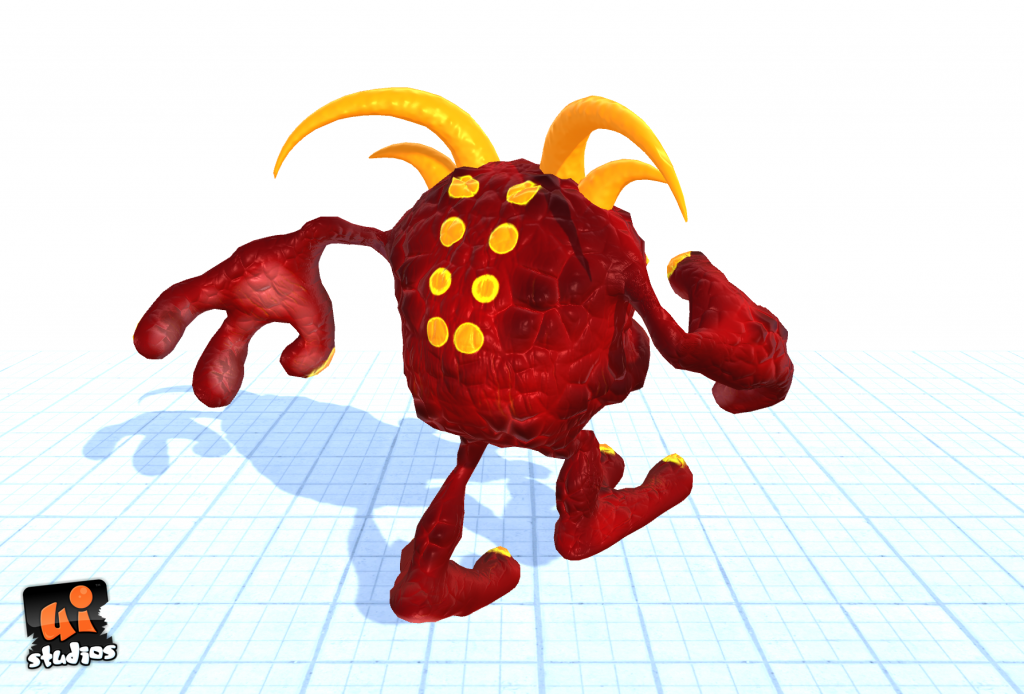 Toon Alien - Steve - UIStudios.com