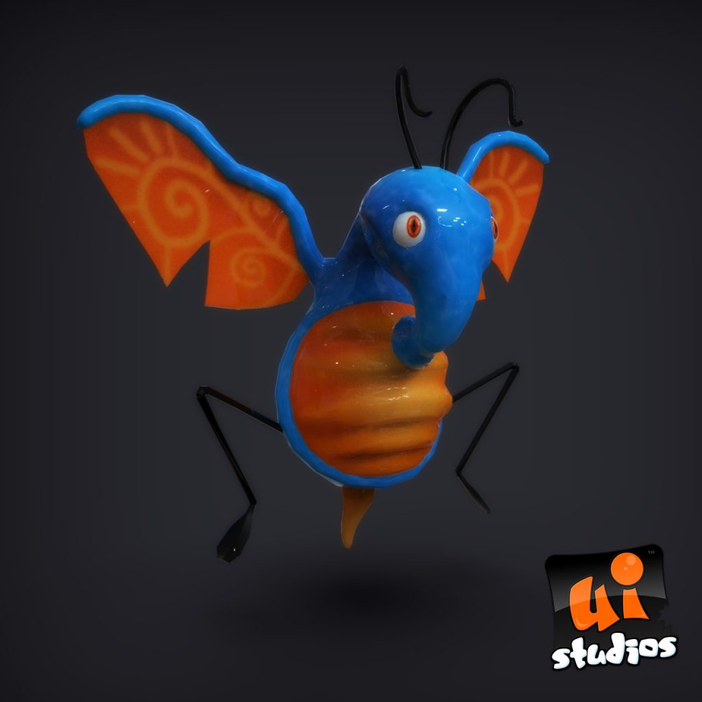 Alien Flying Creature - UIStudios.com