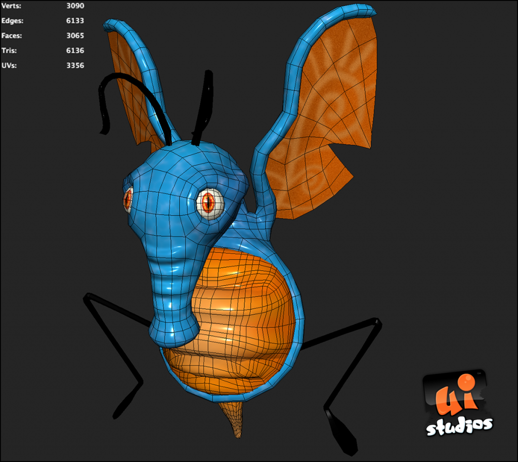 Alien Flying Creature - UIStudios.com