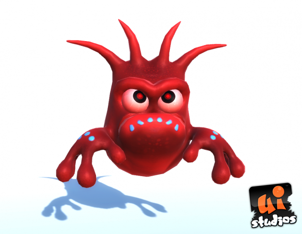 Flying Alien Monster - UIStudios.com